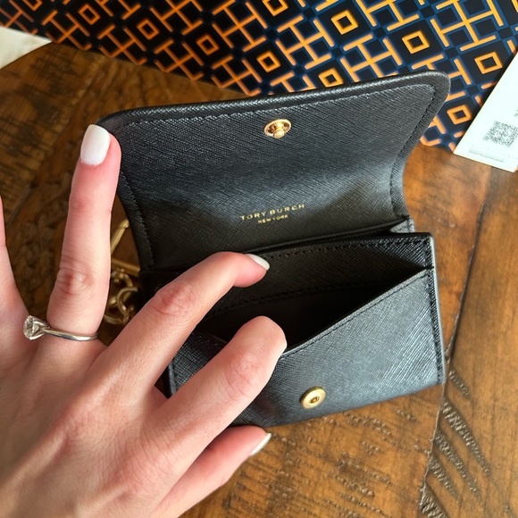 Tory Burch | Accessories | Tory Burch Emerson Flap Card Case Wallet ...